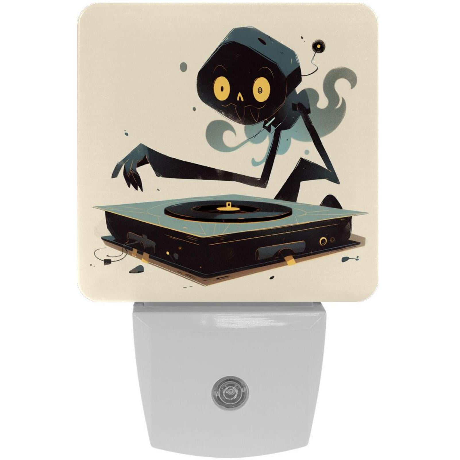 Cartoons LED Square Night Light - Energy Efficient Plug-in Nightlight ...