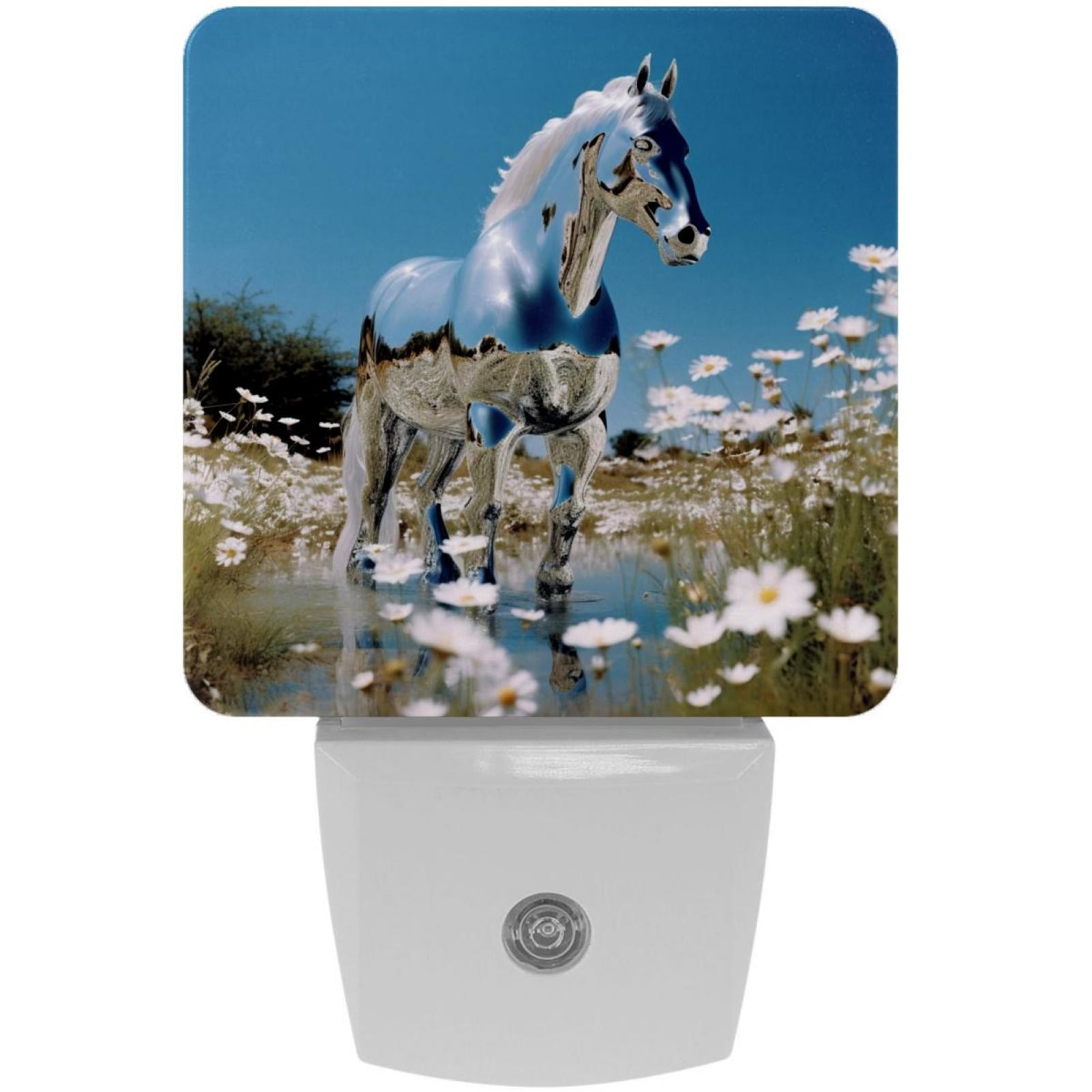 Cartoons LED Square Night Light - Energy Efficient Plug-in Nightlight ...