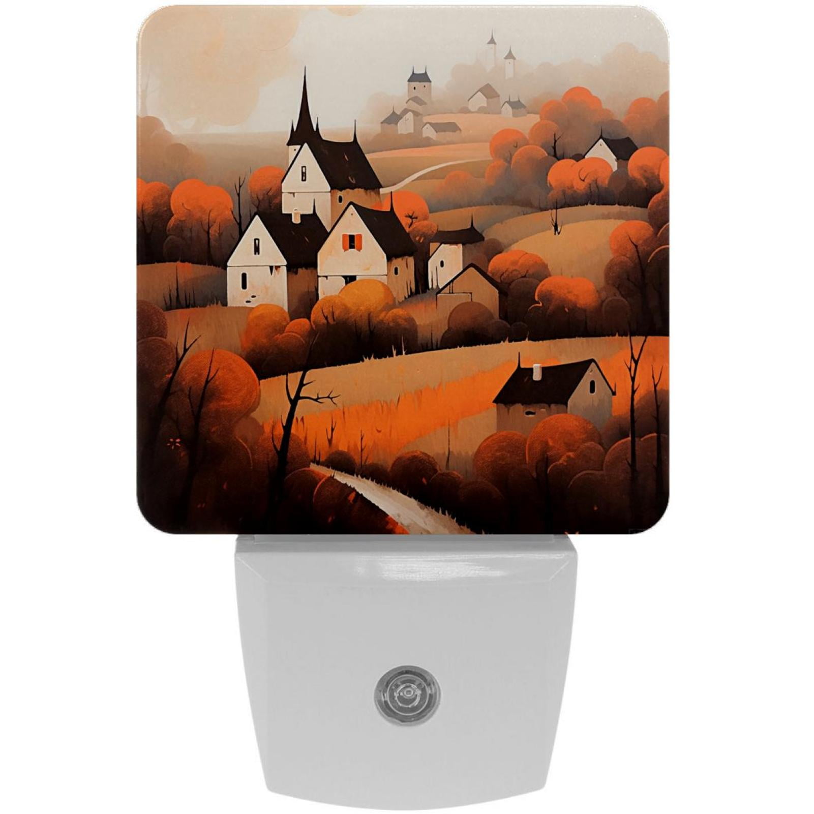 Cartoons LED Square Night Light - Small and Bright Square-shaped LED ...