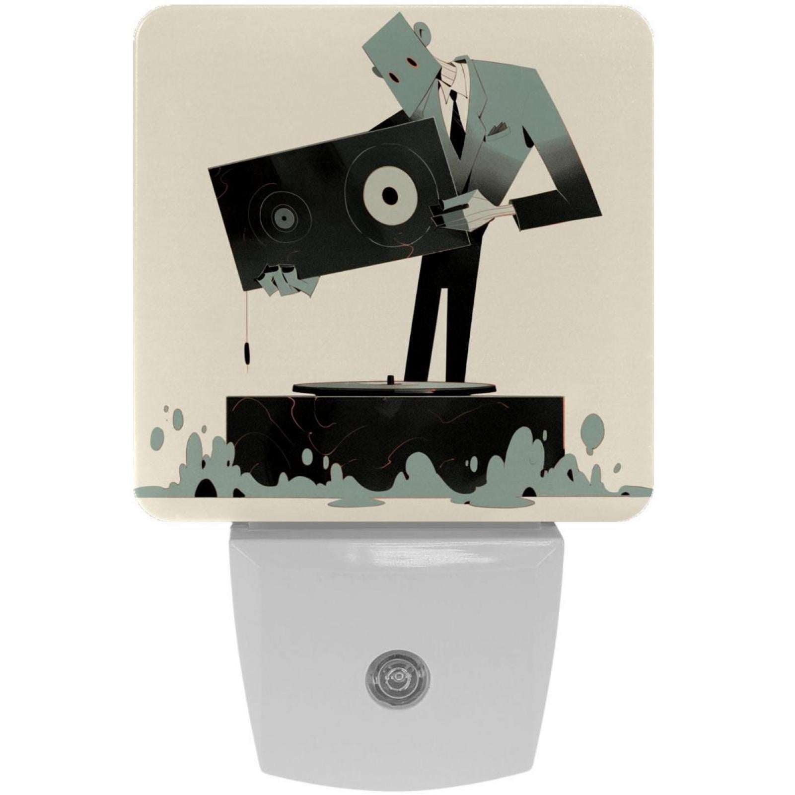 Cartoons LED Square Night Lights: Compact and Energy-Efficient ...