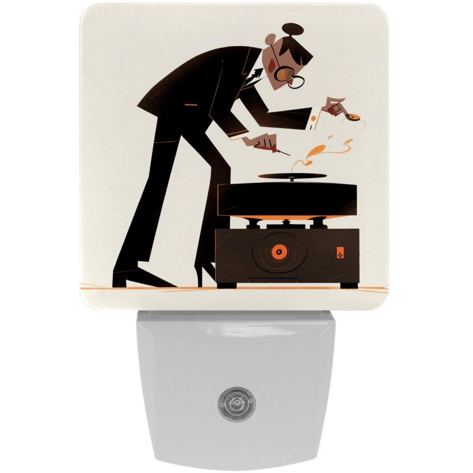 Cartoons LED Square Night Lights - Energy Efficient Bedside Lamp with ...