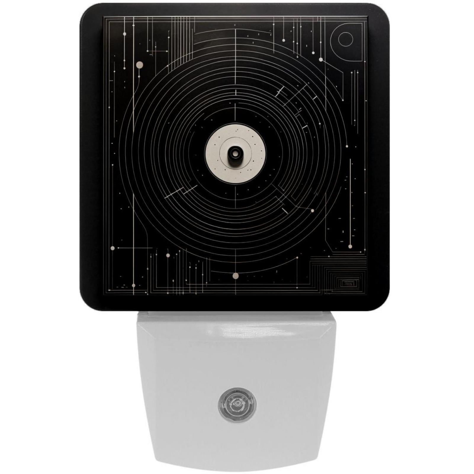 Cartoons LED Square Night Lights - Energy Efficient Plug-in Wall Lamp ...