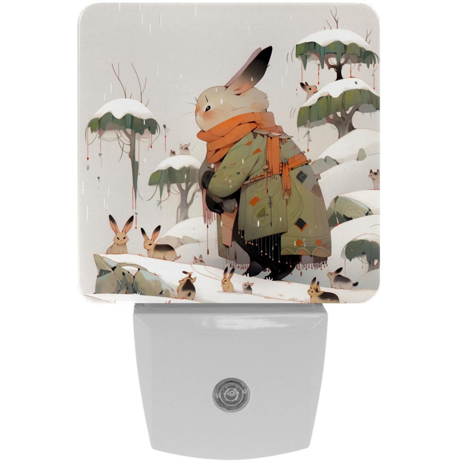 Cartoons LED Square Night Lights - Energy Efficient and Sleek Design ...