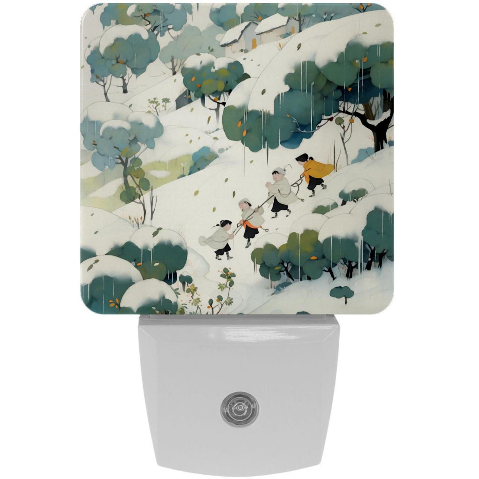 Cartoons LED Square Night Lights - Energy Efficient and Sleek Design ...