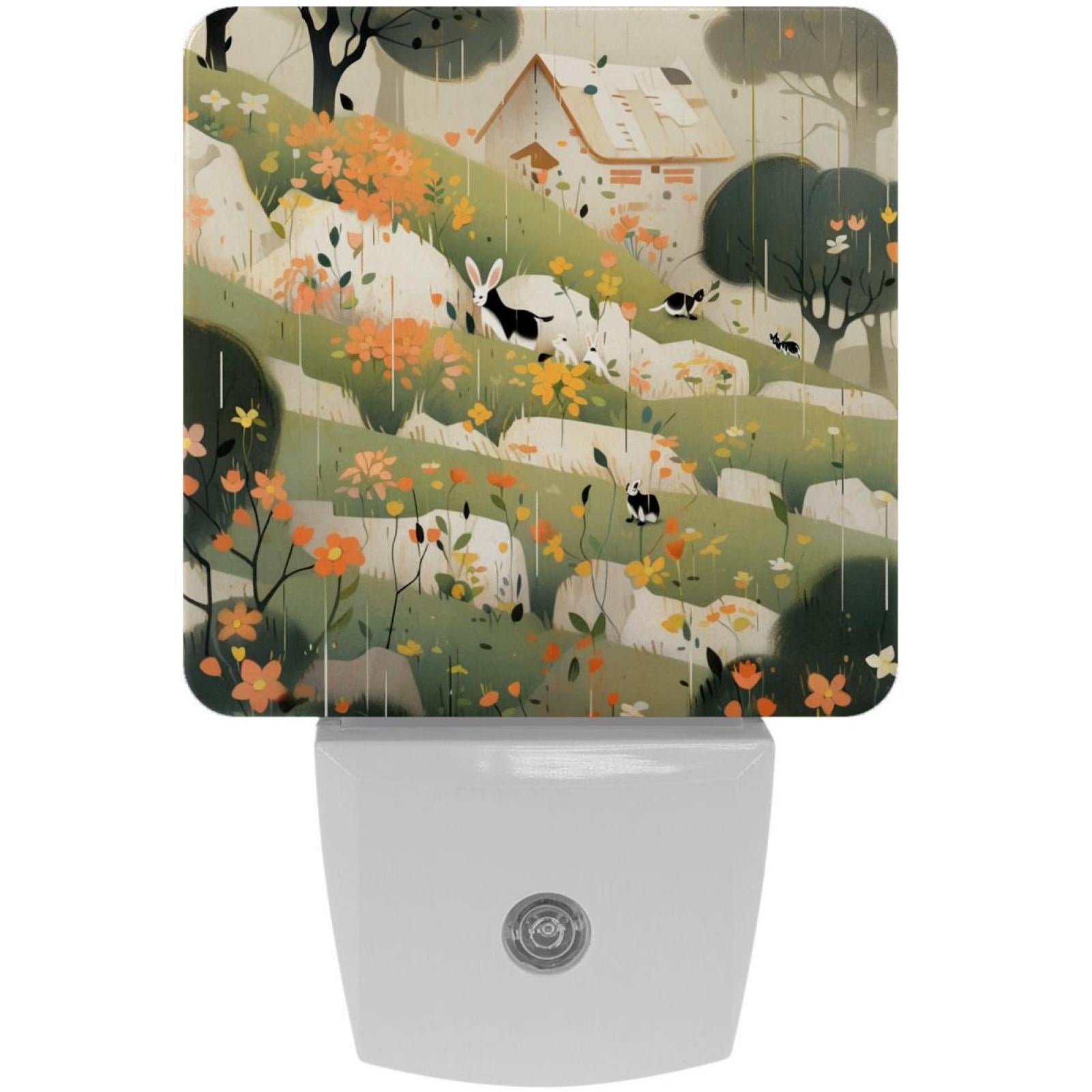 Cartoons LED Square Night Lights - Modern Design, Energy Efficient ...