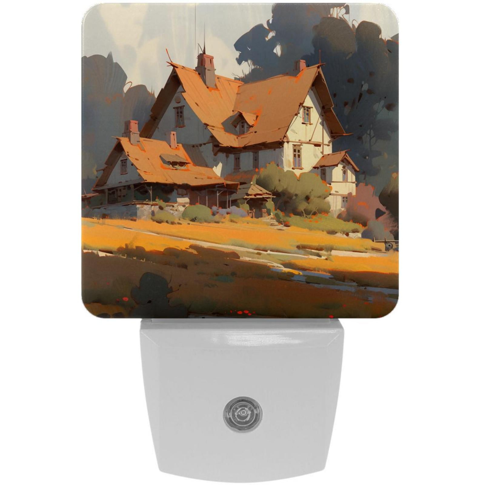 Cartoons LED Square Night Lights - Modern Design, Energy Efficient ...