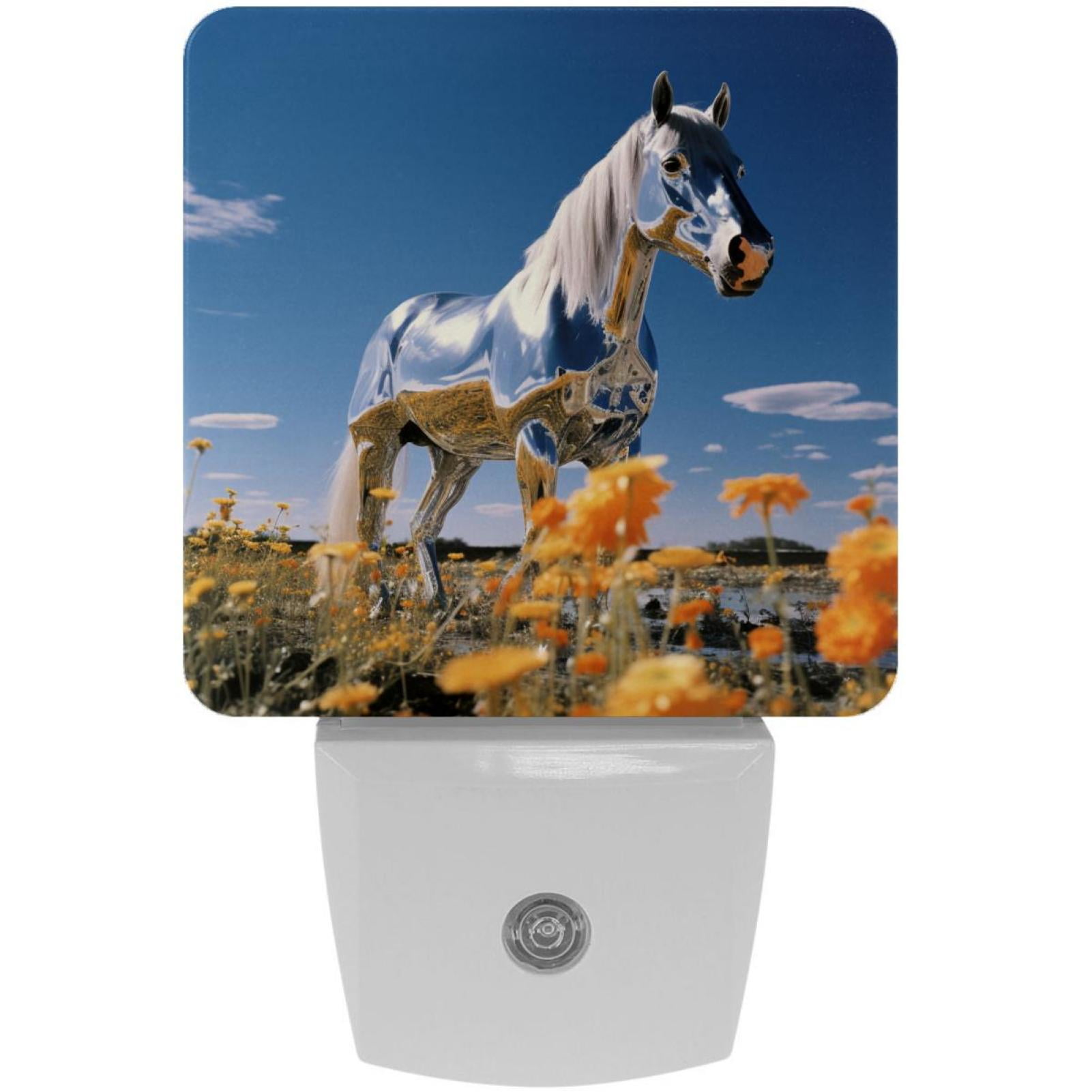 Cartoons LED Square Night Lights- Modern and Energy Efficient Bedside ...