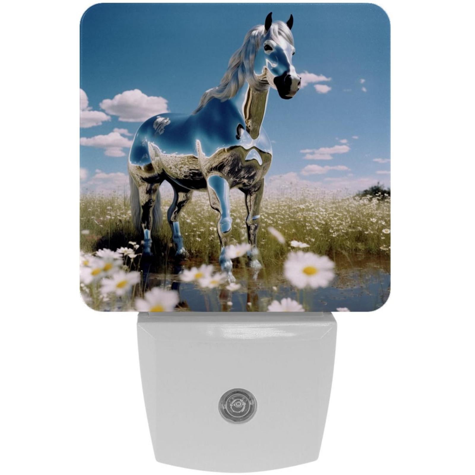 Cartoons LED Square Night Lights- Modern and Energy Efficient Bedside ...