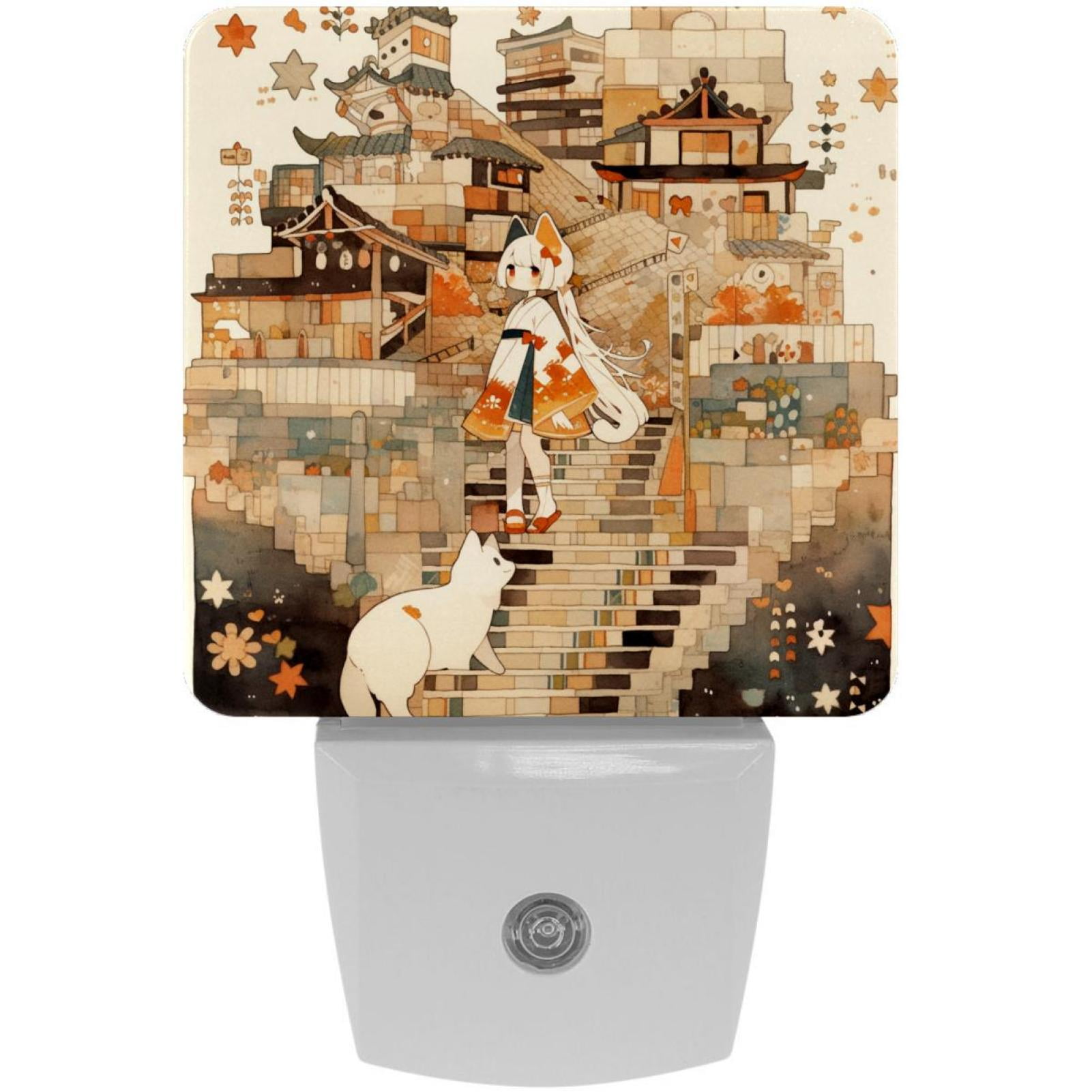 Cartoons LED Square Night Lights - Stylish and Convenient Illumination ...