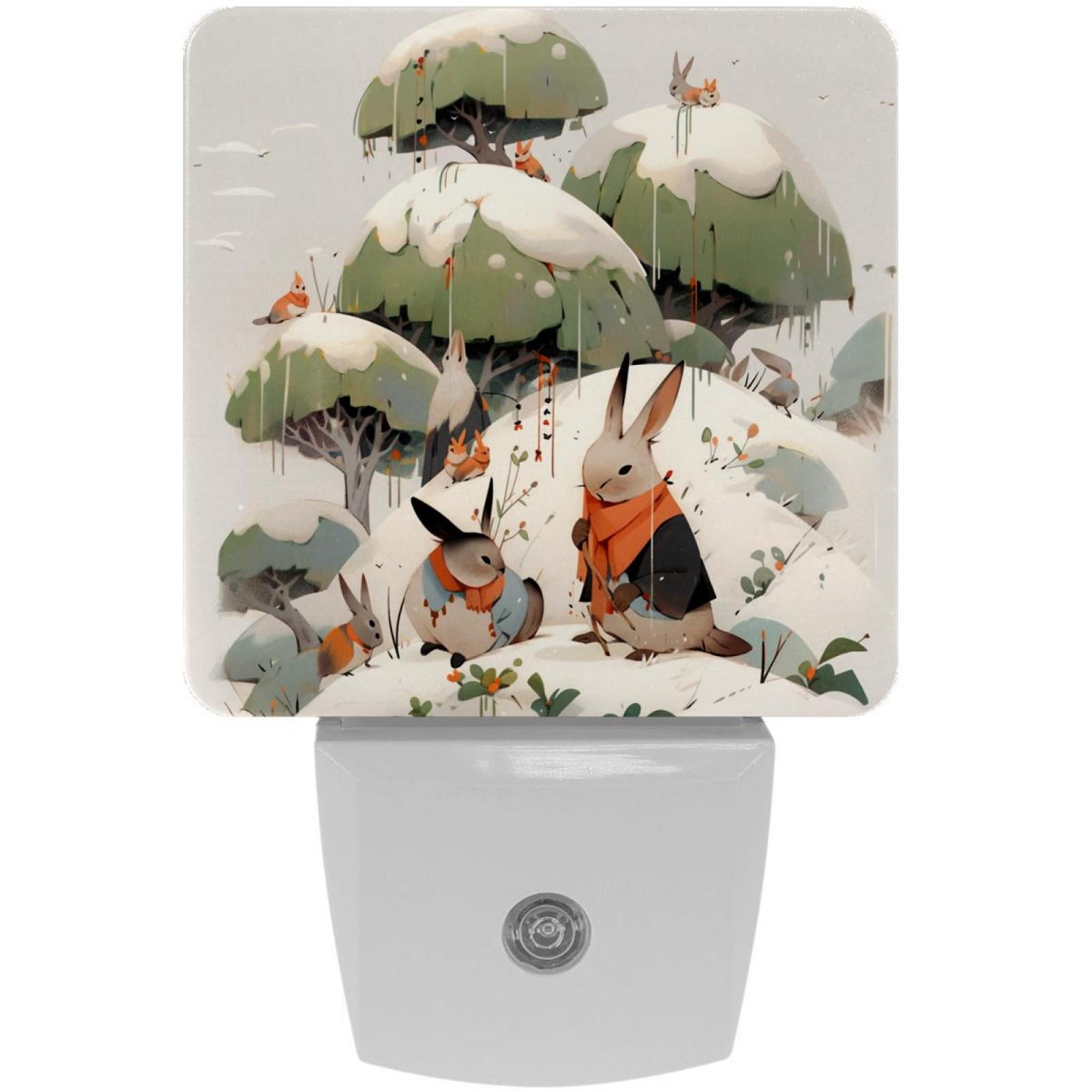 Cartoons LED Square Night Lights - Stylish and Energy-Efficient ...