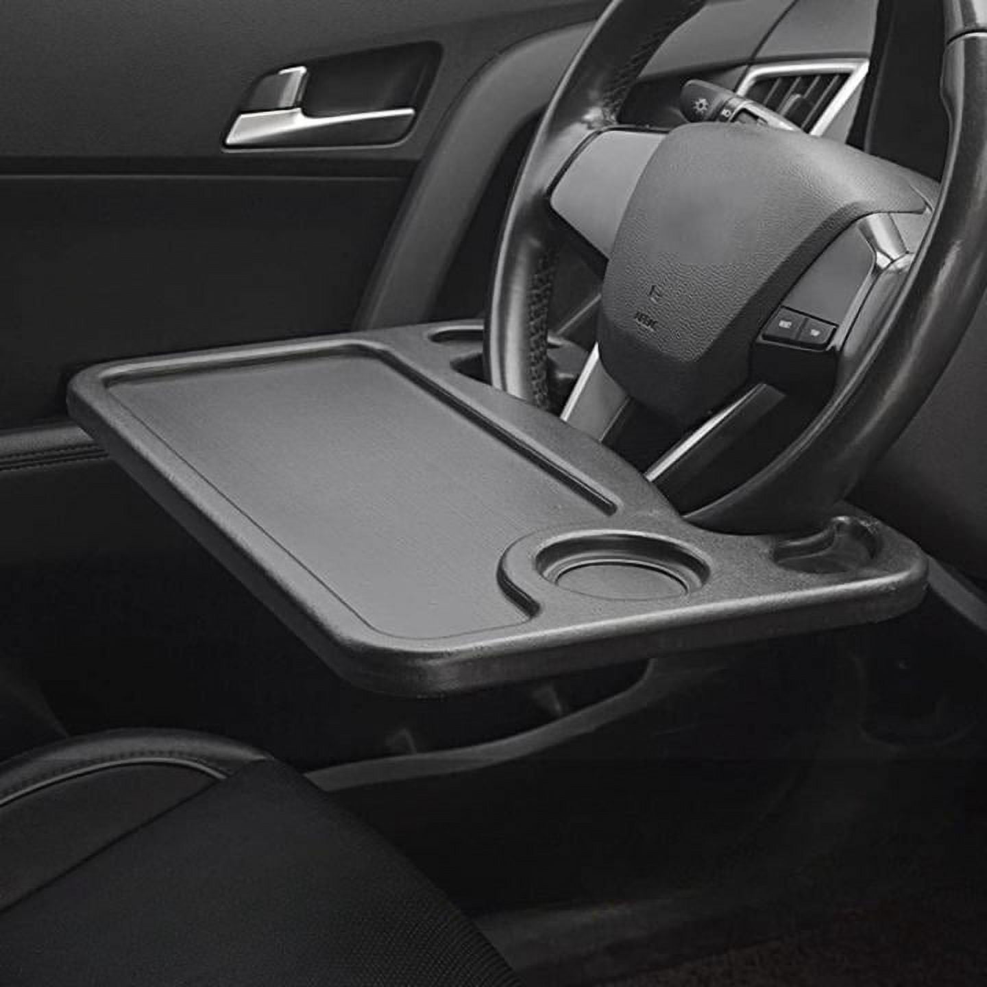 Cartray Steering Wheel Tray for Constant Travelers - Black Car Steering ...