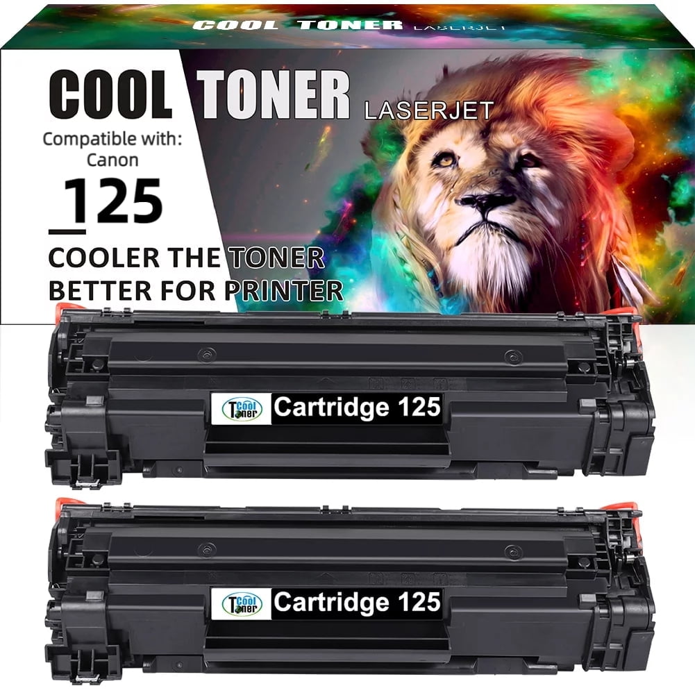 Cartridg 125 Compatible for Canon 125 CRG125 Black Toner Cartridge used ...