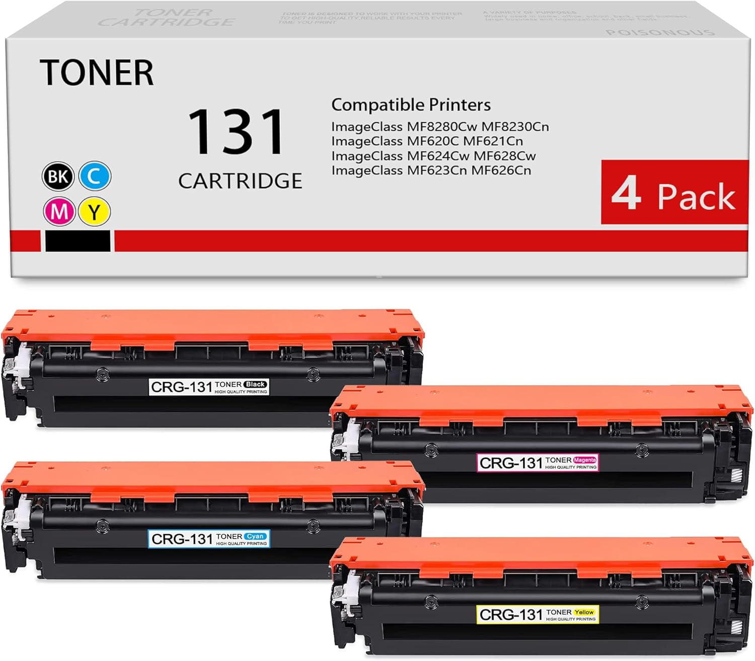 Cartridge 131 CRG-131 Toner Cartridge Replacement for Canon 131 ...