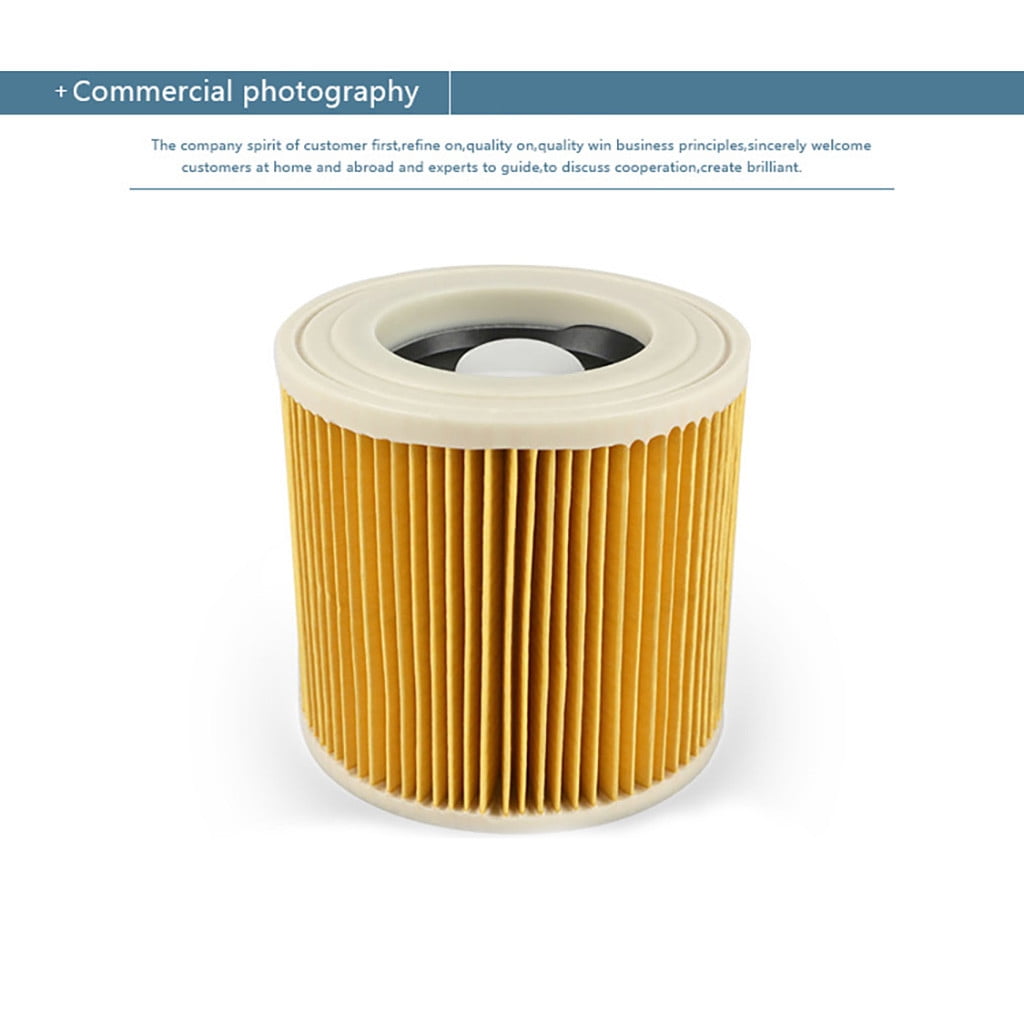 Cartridge Filter & Retainer Vacuum Cleaner Part Wet Dry Vac Replacement ...