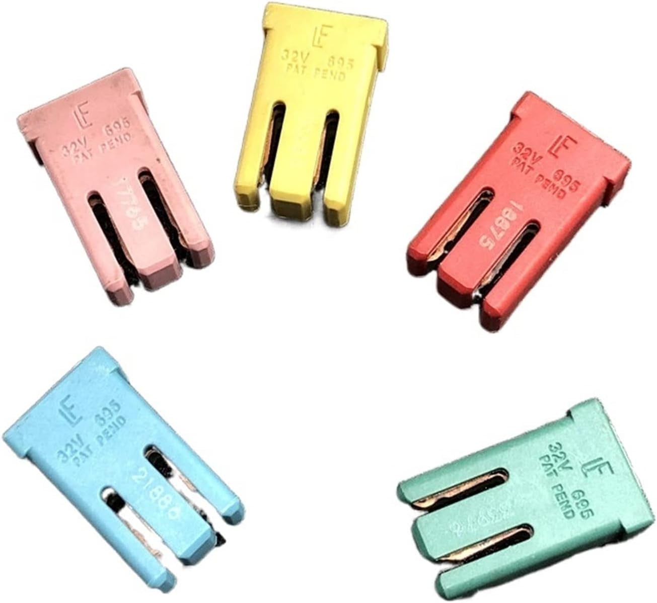 Cartridge Fuse Slotted Plug Car Fuse Assorted 15A 20A 25A 30 40A - Walmart.com