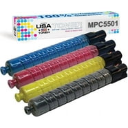 MADE IN USA TONER Compatible Replacement for Ricoh MP C501SP, MPC501, 842243, 842244, 842245 ...