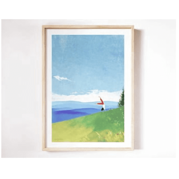 Cartwheel Poster By Henry Rivers Dancing Wall Art Girl Gymnastics Art ...