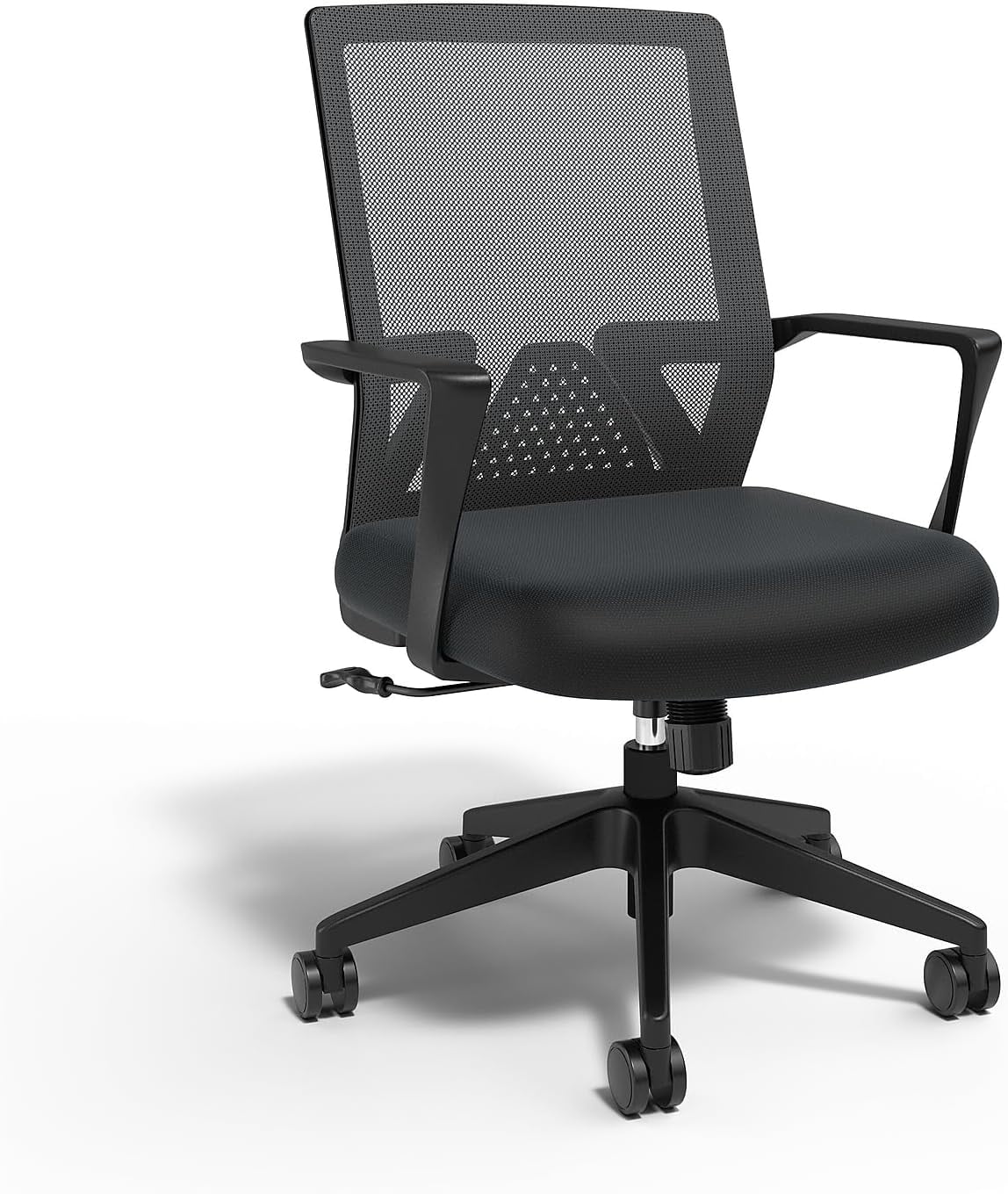Cartwright Fabric Swivel Task Chair, Ergonomic Office Chair with ...