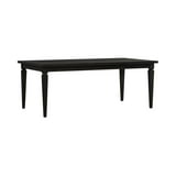 Caruso Heights Rectangular Leg Table Blackstone Finish - Walmart.com