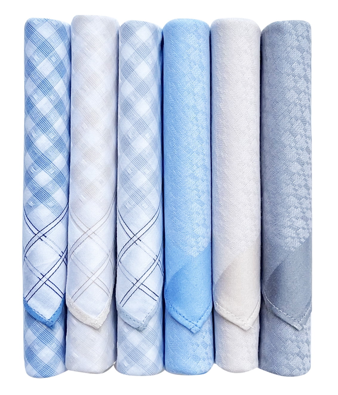 Caruso Italy 100% Cotton Men's Italia Handkerchiefs | Super Absorbent, Soft, Skin-Friendly ...