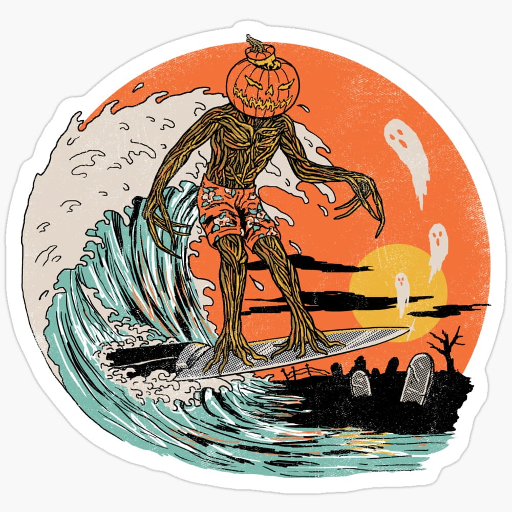 Carve The Wave Sticker Phone Decal Water Bottle Stickers Car Decals ...