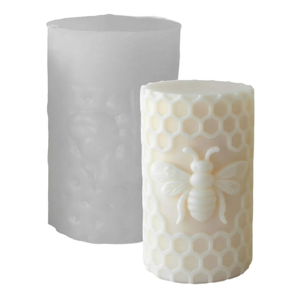 Carved Cylinder Silicone Molds for Making Soap Home Decoration Silicone ...