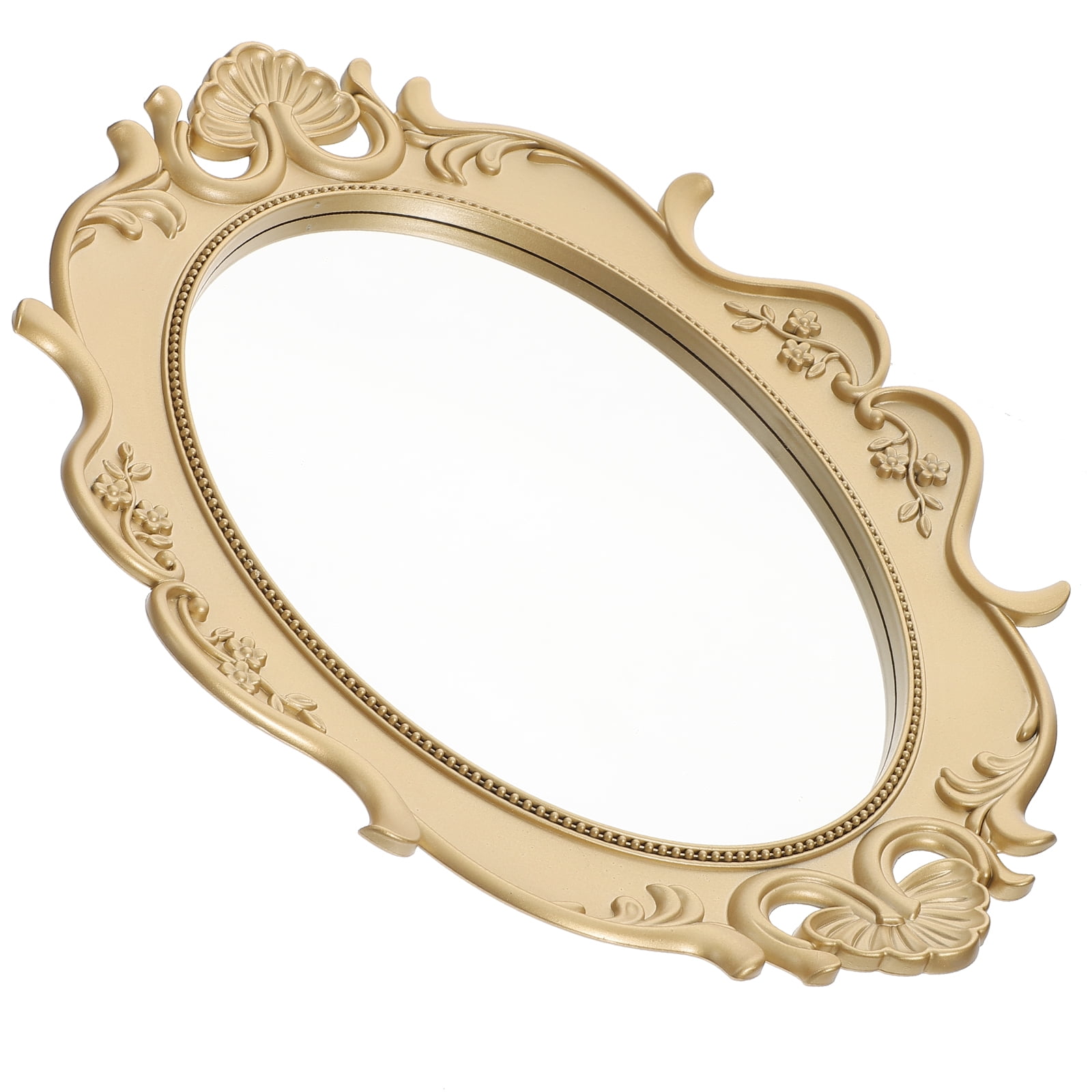 Carved Mirror Tray Perfume Trays For Dresser Pp Cosmetic European Style ...