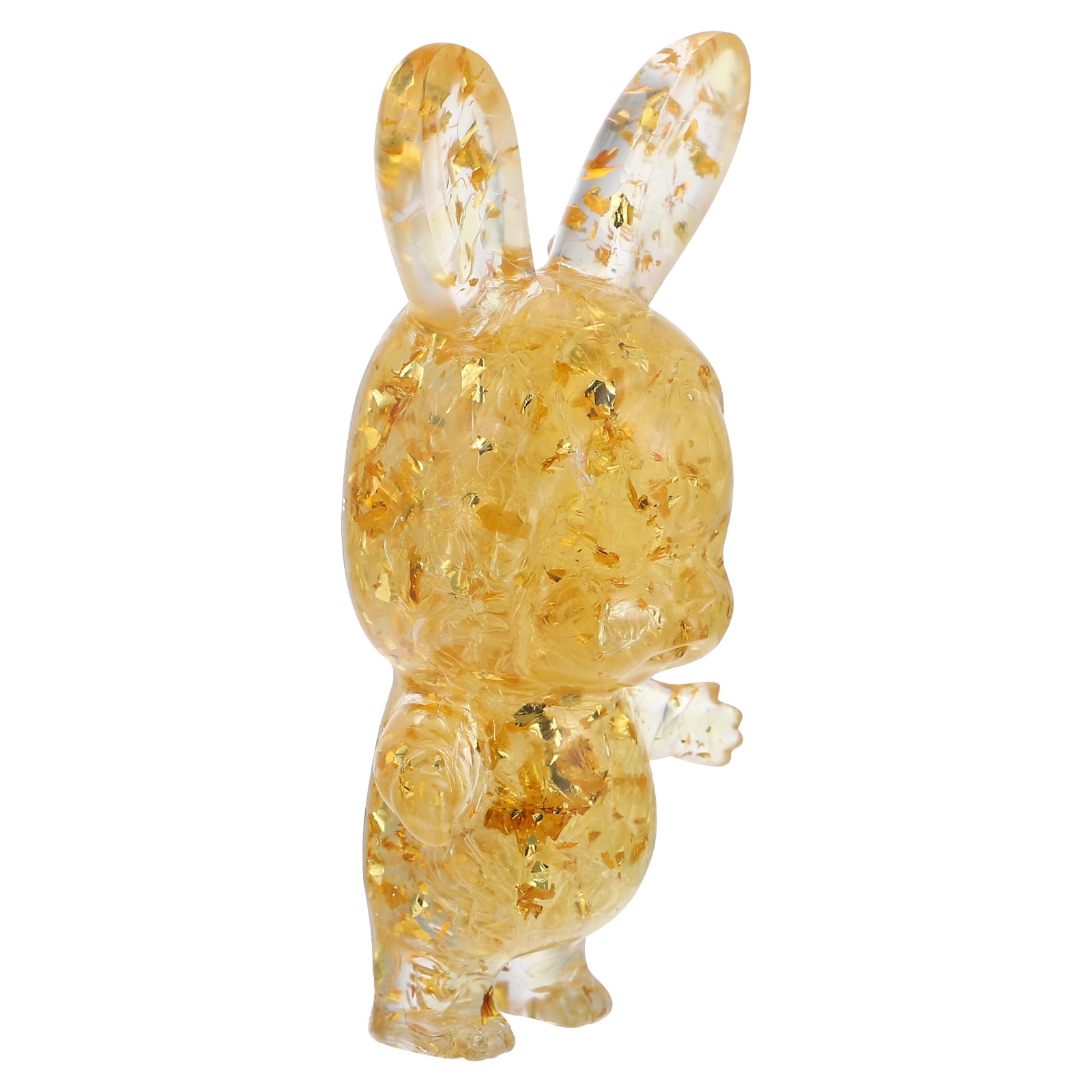 Carved Stone Rabbit Elf Bunny Statue Micro Scene Decor Baby - Walmart.com