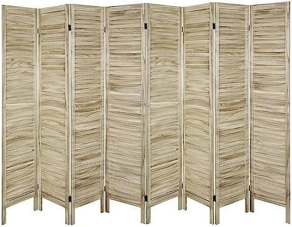 Carved Wood Room Dividers 4 Panel 5.6 FT Tall Room Dividers and Folding ...