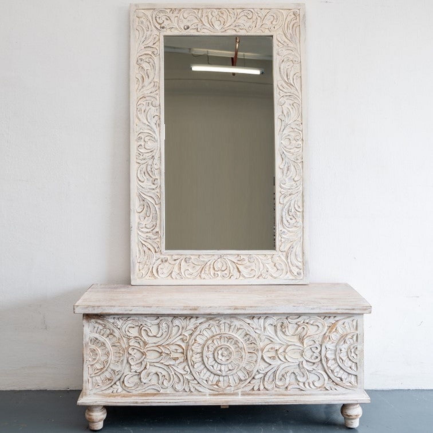 Carved Wooden Storage - Walmart.com