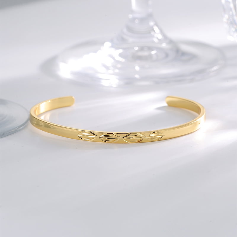 Carven Design Pattern Bracelet Simple Personalized All-match Cold Style ...