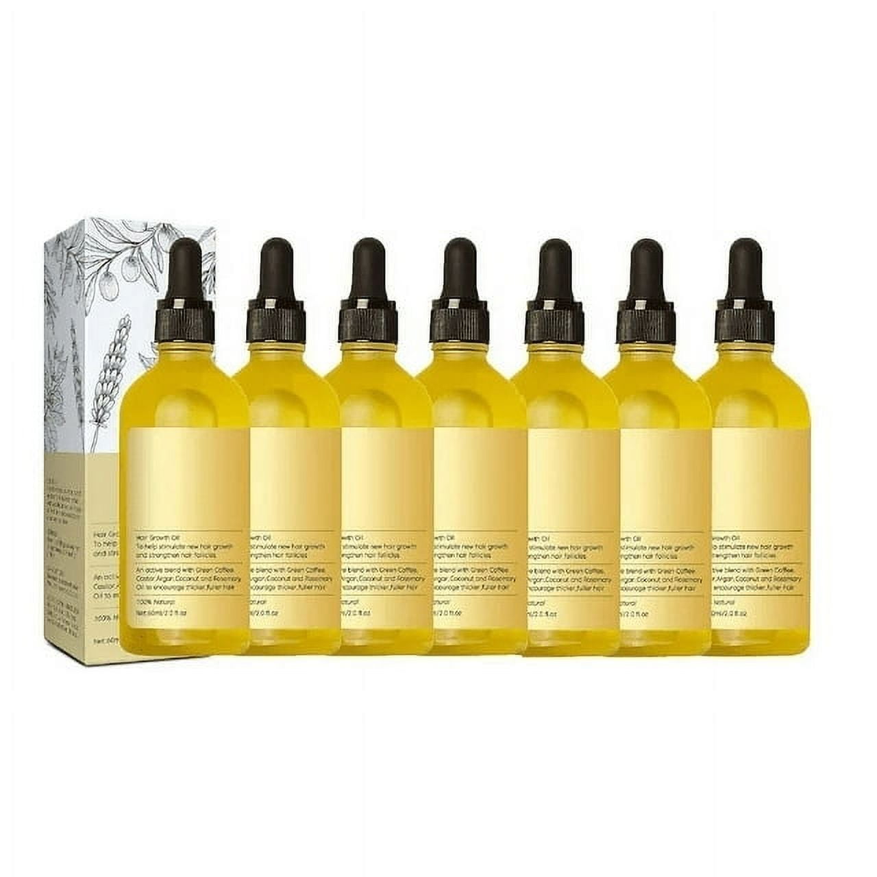 Carvenchi Veganic Natural Hair Growth Oil, Rosemary Oil for Hair Growth ...