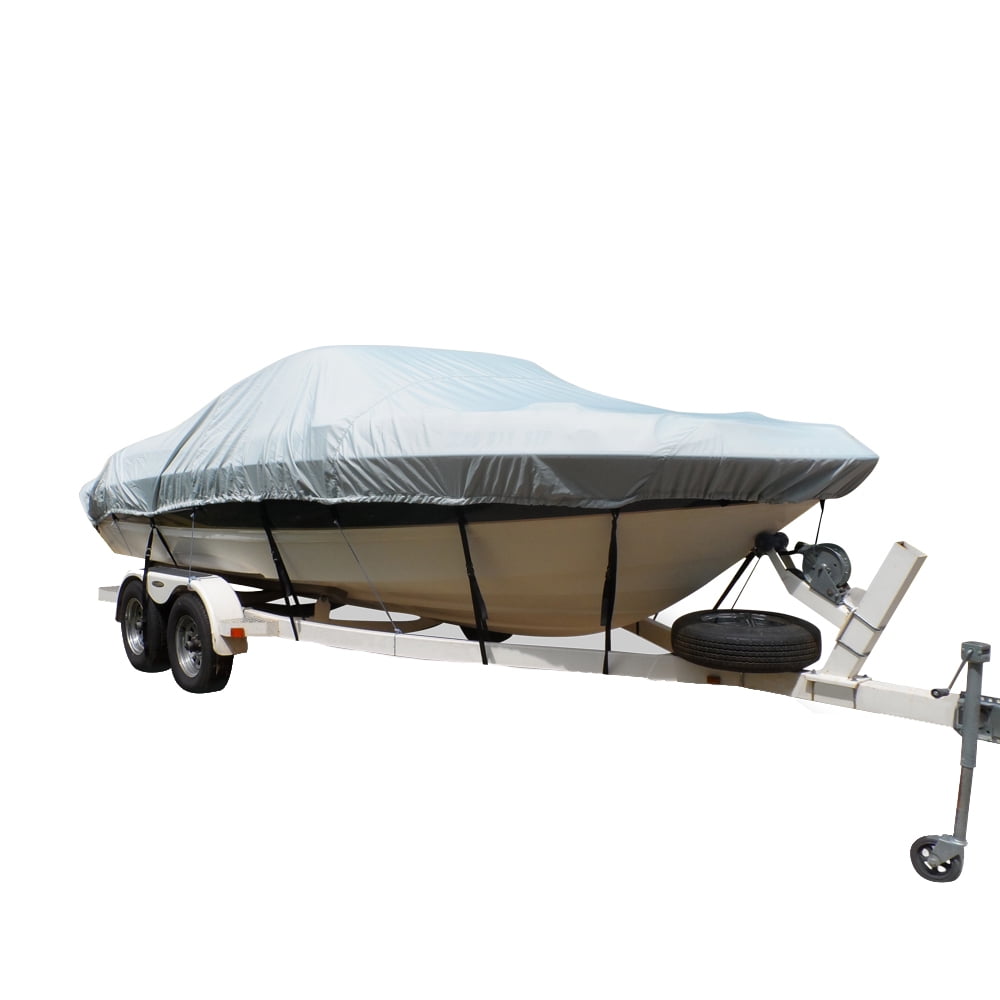 Carver Flex-Fit™ PRO Polyester Size 1 Boat Cover f/V-Hull Fishing Boats ...