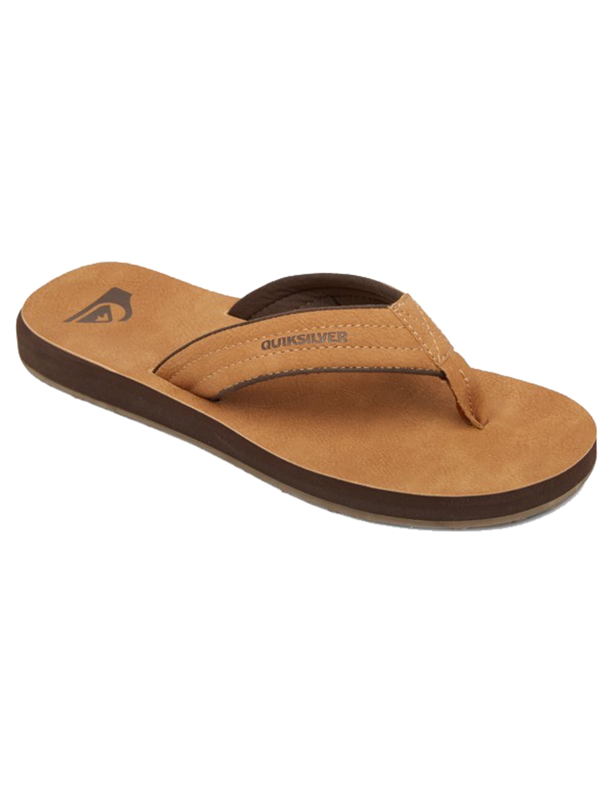 Carver Nubuck Faux Leather Sandals [Tan Pattern] - Walmart.com