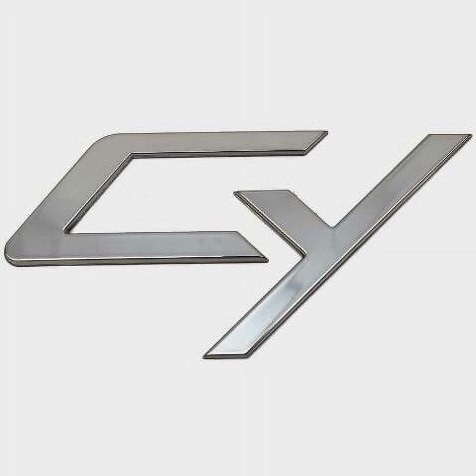 Carver Yacht Boat Raised Decal 146955-01 | CY Silver Mirrored Emblem ...