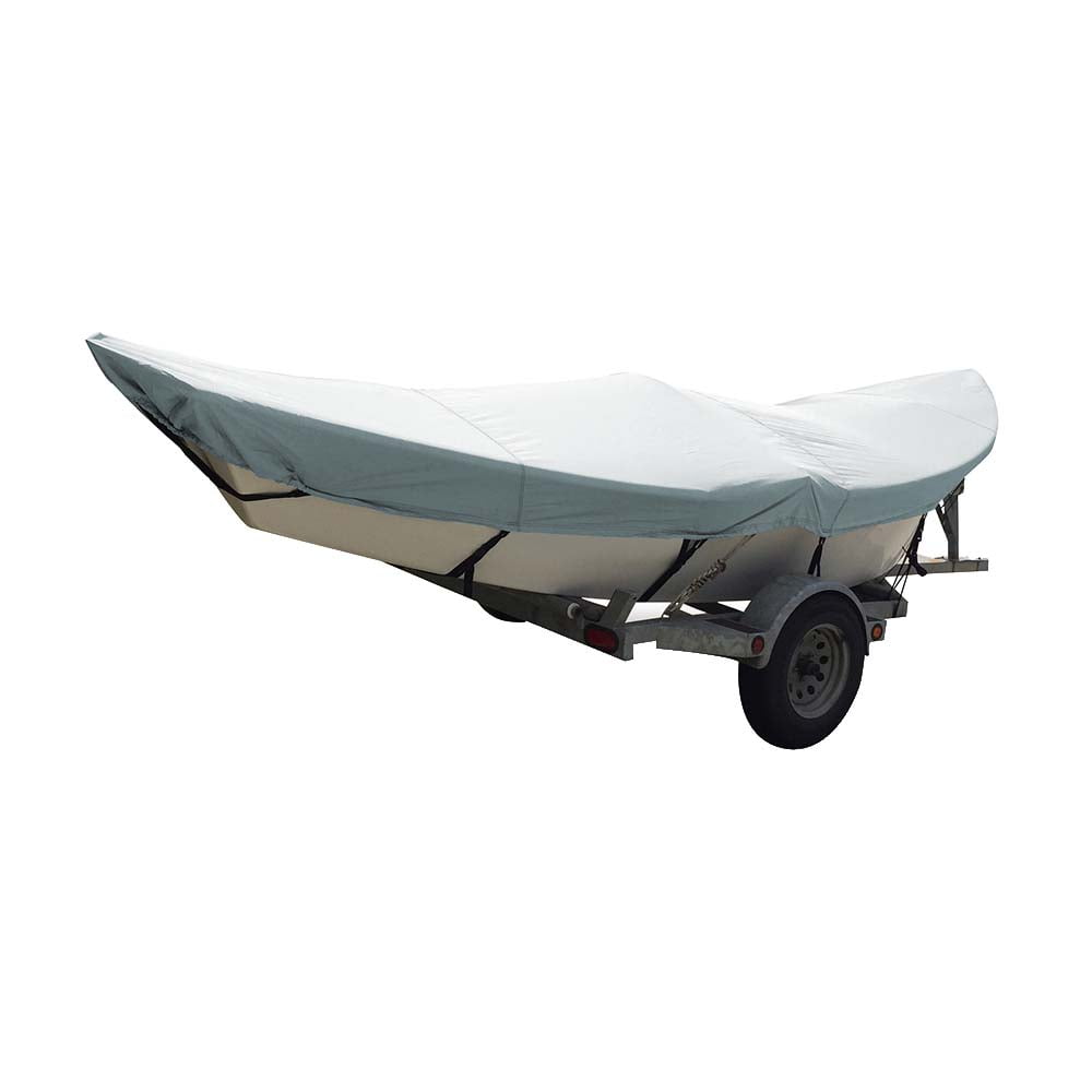 Carver Poly-Flex II Styled-to-Fit Boat Cover, 16' Drift Boat, Grey ...
