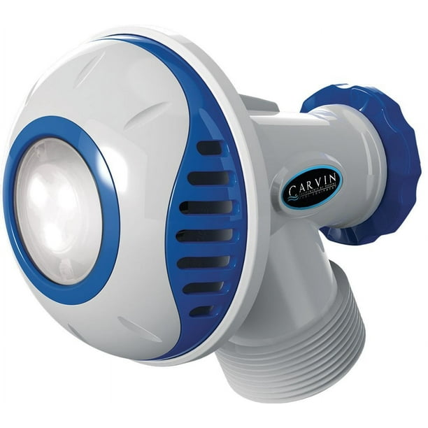 Carvin Star Bright LED Return Jet Pool Light for Above Ground Swimming ...
