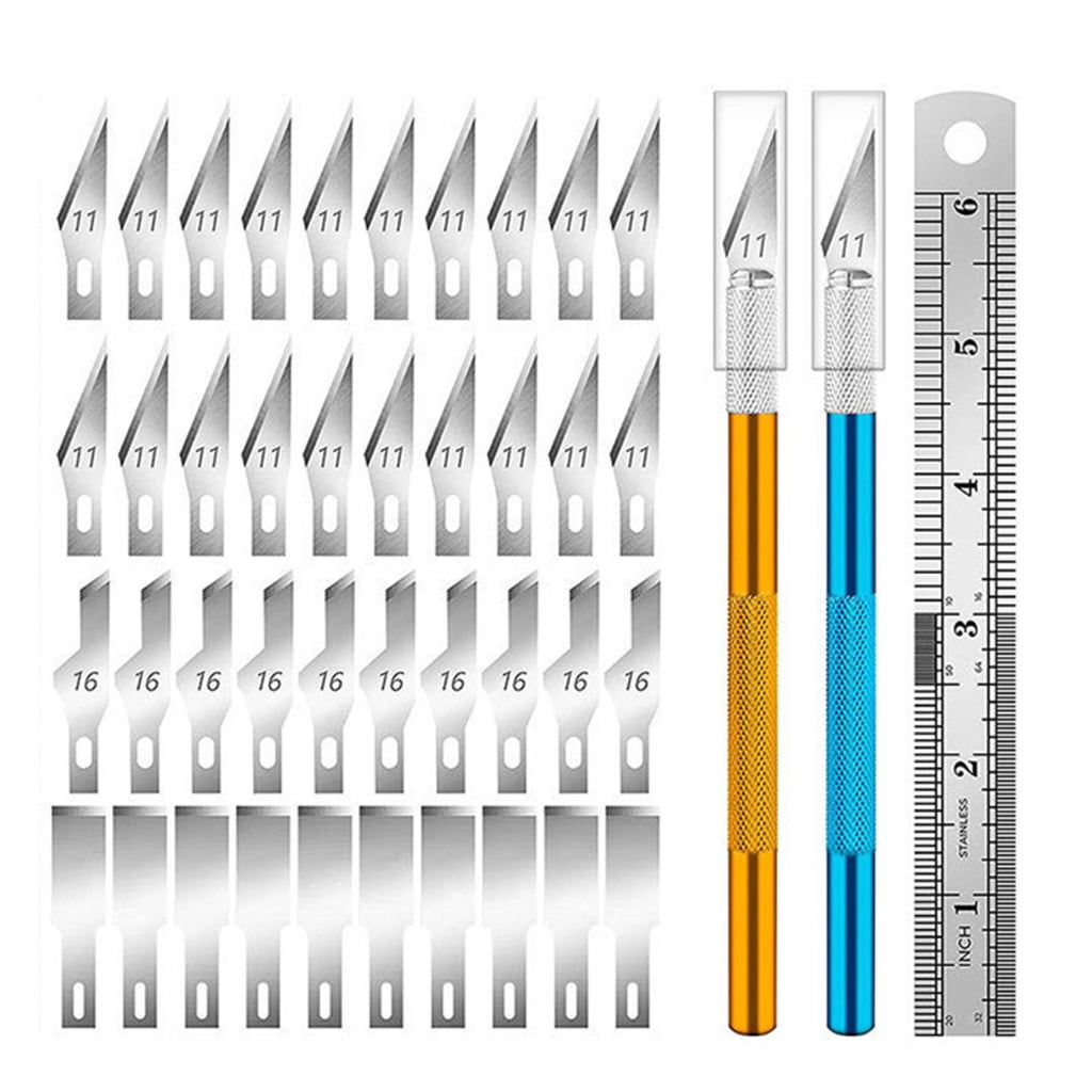 Carving Cutter Set Engraving Cutter Set with Ergonomical Handle for ...