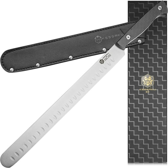 Carving Knife - 12 inch - Senshi Series - Razor Sharp - Granton Edge ...