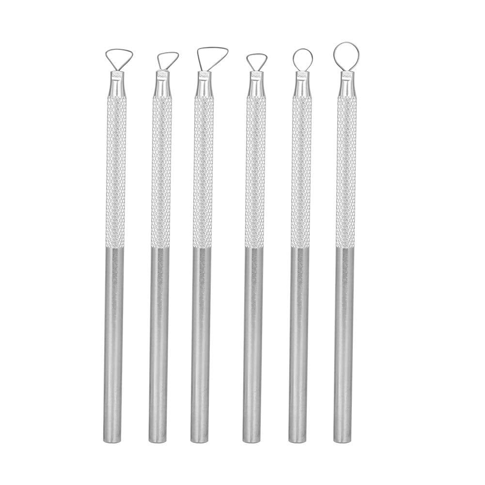 Clay Scraper, 1 Set 6 Pcs Clay Sculpting Tools Aluminum Clay Ceramics ...