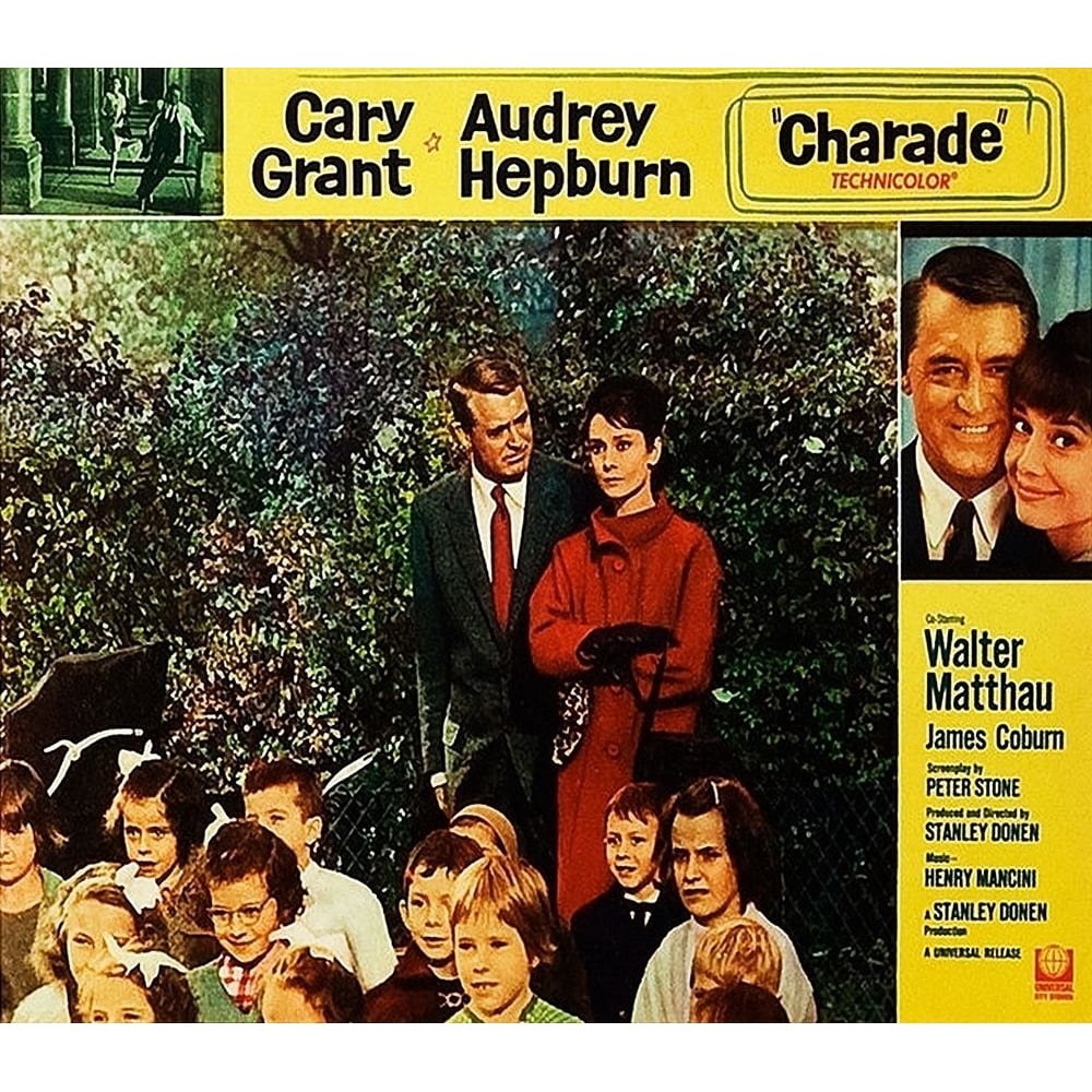 Cary Grant - Charade - Lobby Card Poster Print by Hollywood Photo ...