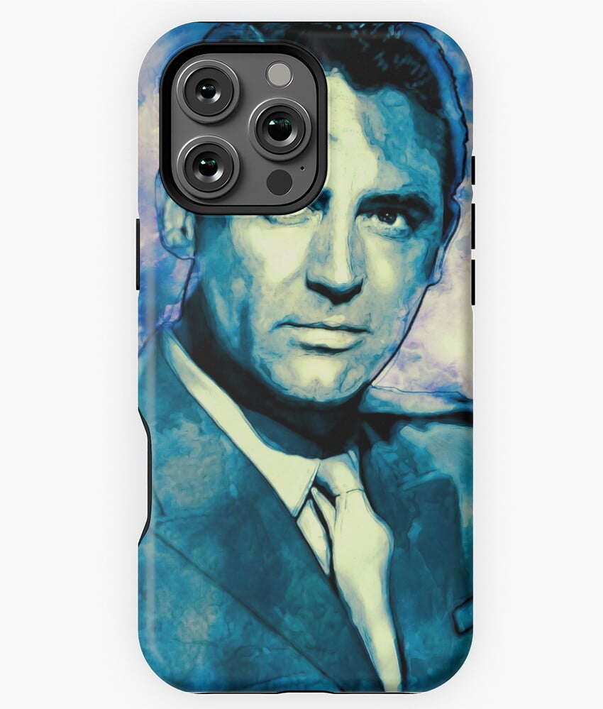 Cary Grant Classic Actor Phone Case for iPhone 16 15 14 13 12 11 Pro ...