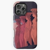 Caryatids at Dusk Classical Architecture Art Phone Case Compatible ...