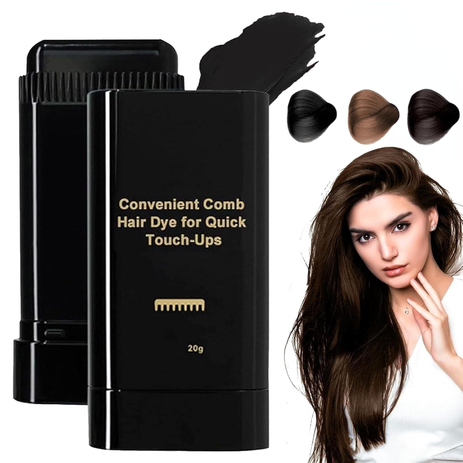 Carylook Hair Color Stick, 2025 Upgraded Waterproof and Sweat-Proof ...