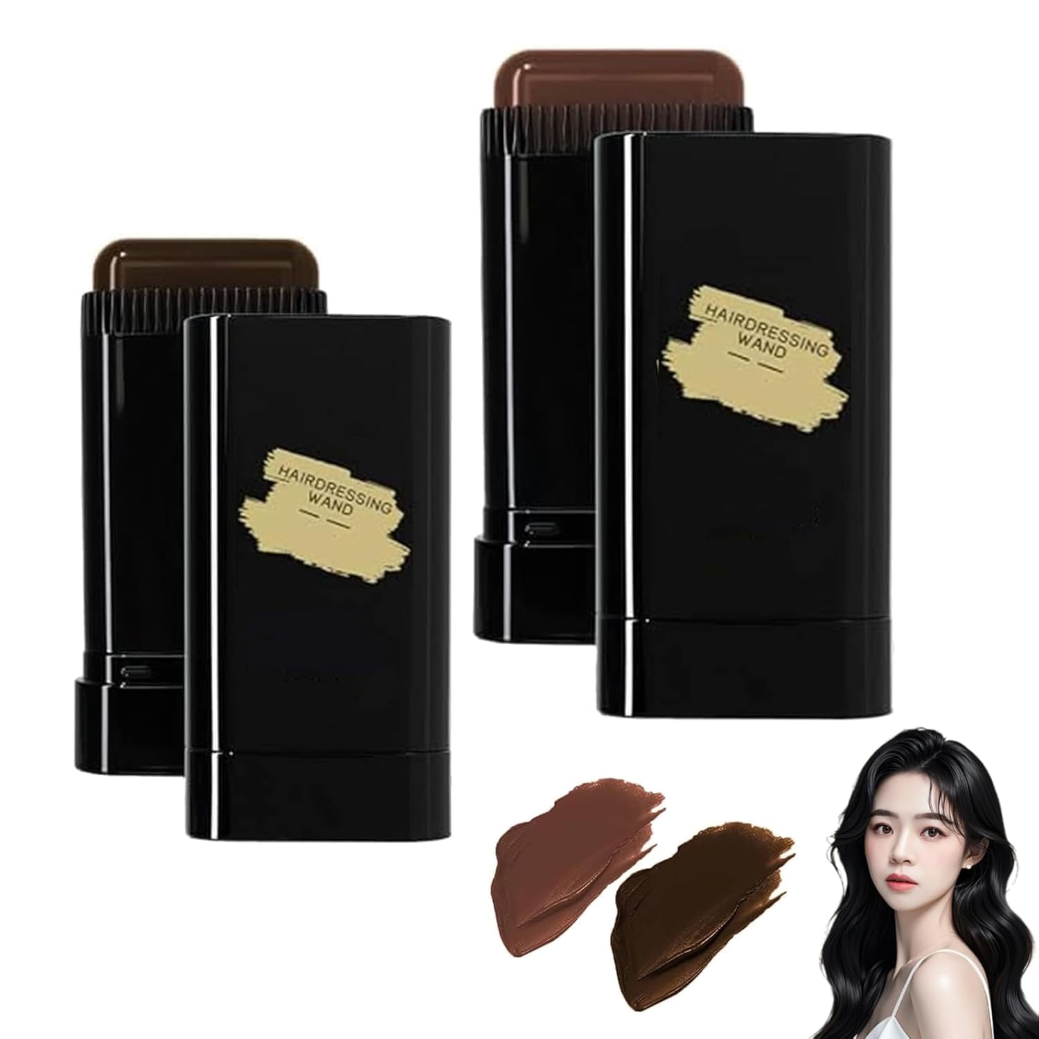 Carylook Hair Color Stick, Upgraded Waterproof and Sweat-Proof Hair Dye ...