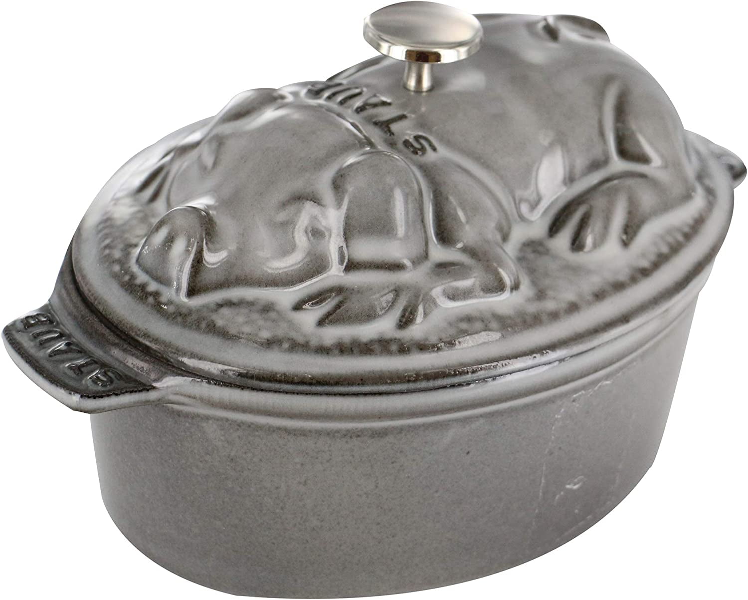 Cas Iron 1-q Pig Cocoe - Graphie Grey, Made in France - Walmart.com