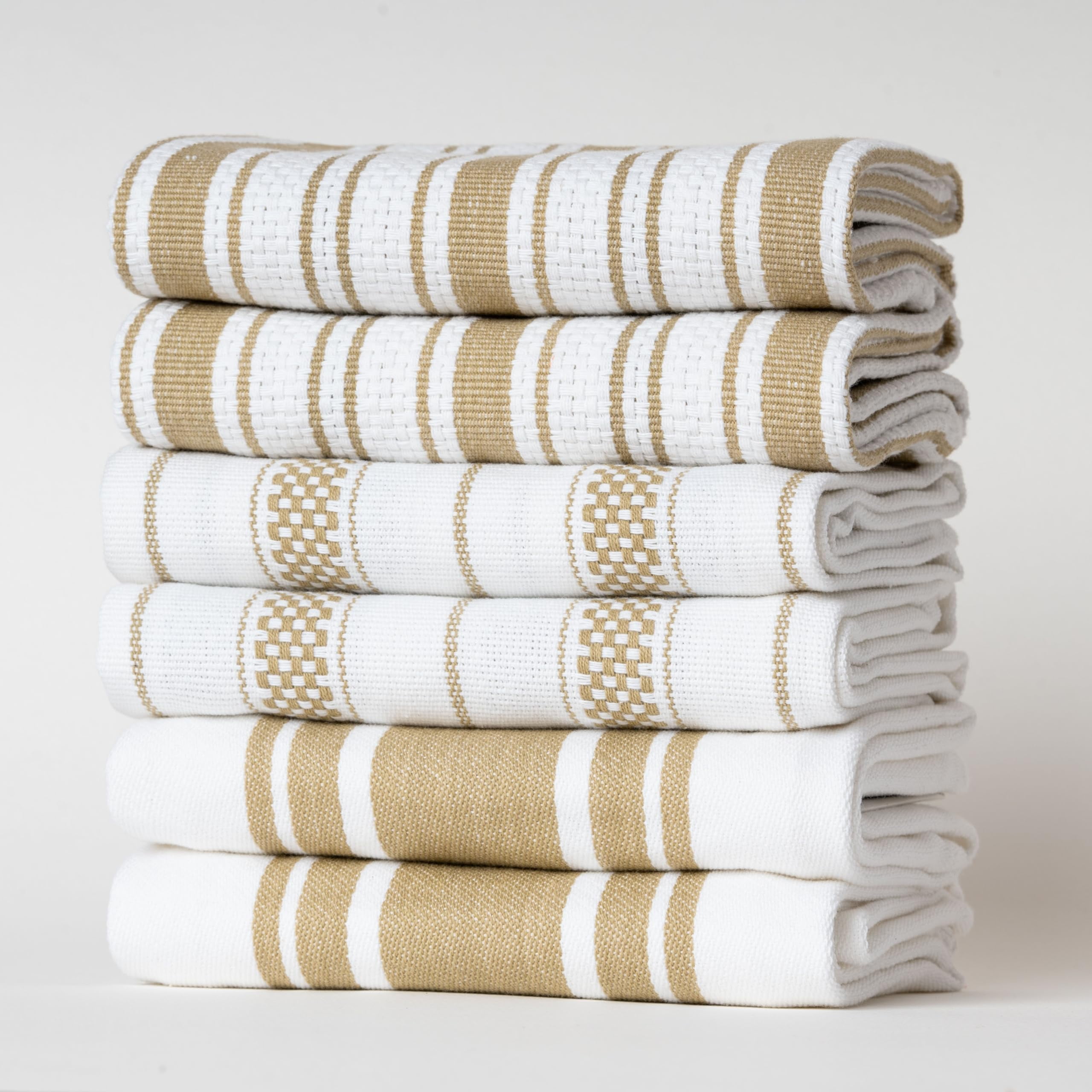 Casa De Lan Kitchen Towels Set - Pack of 6 (20’’ x 30’’) Extra Large ...