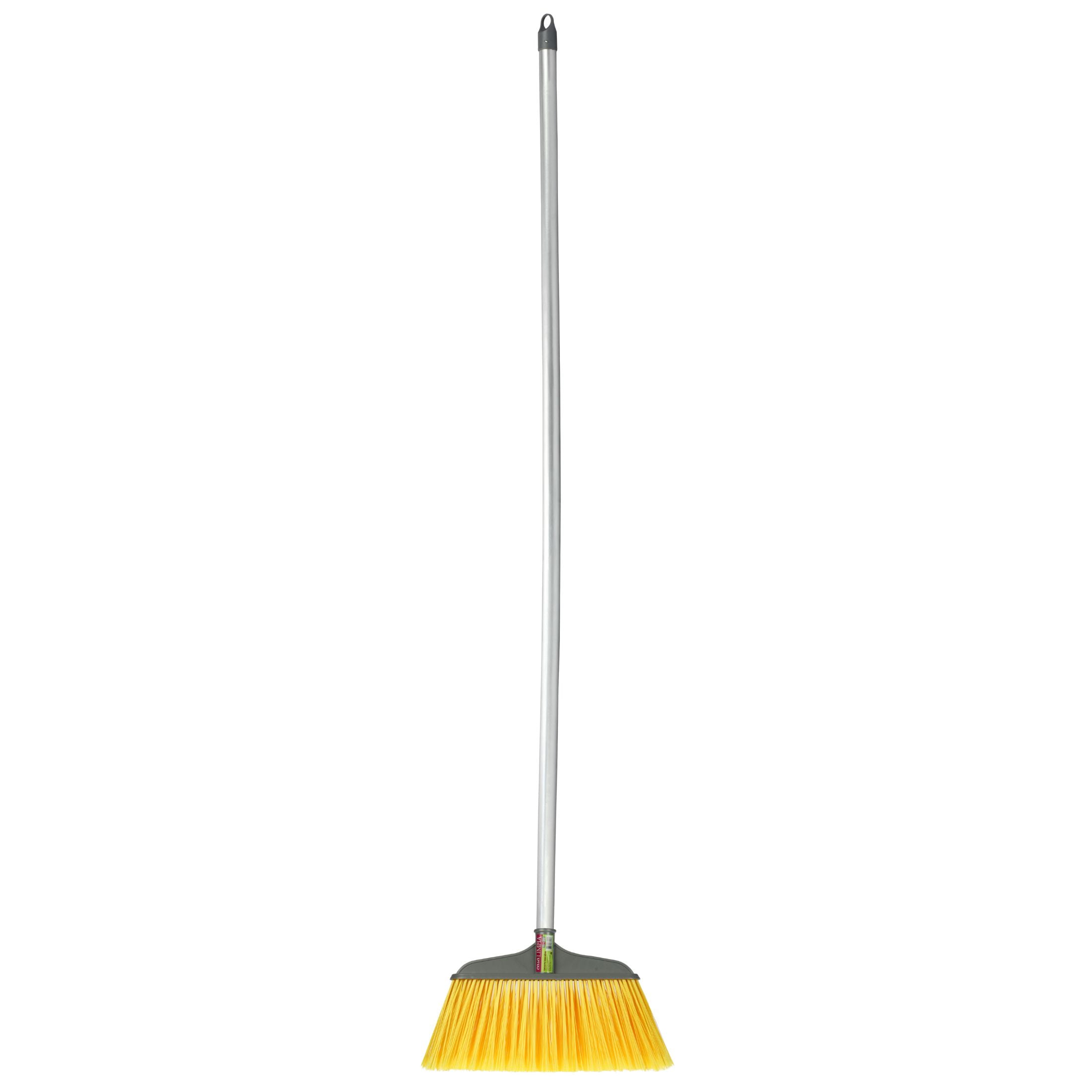 Casa Limpia Yellow Broom with Wood Stick - Walmart.com