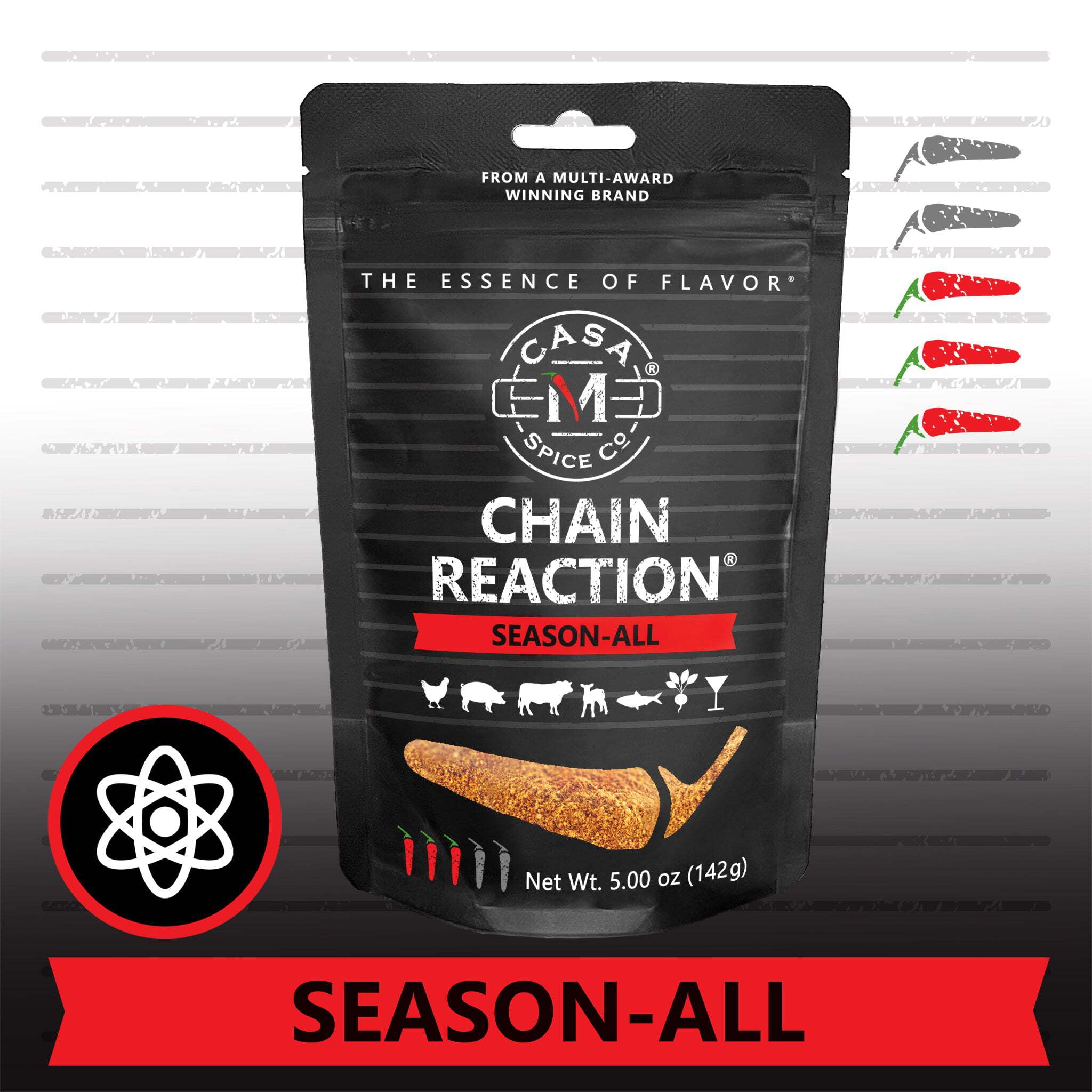 Casa M Spice Co® Chain Reaction® Season-All — Gourmet All Purpose ...