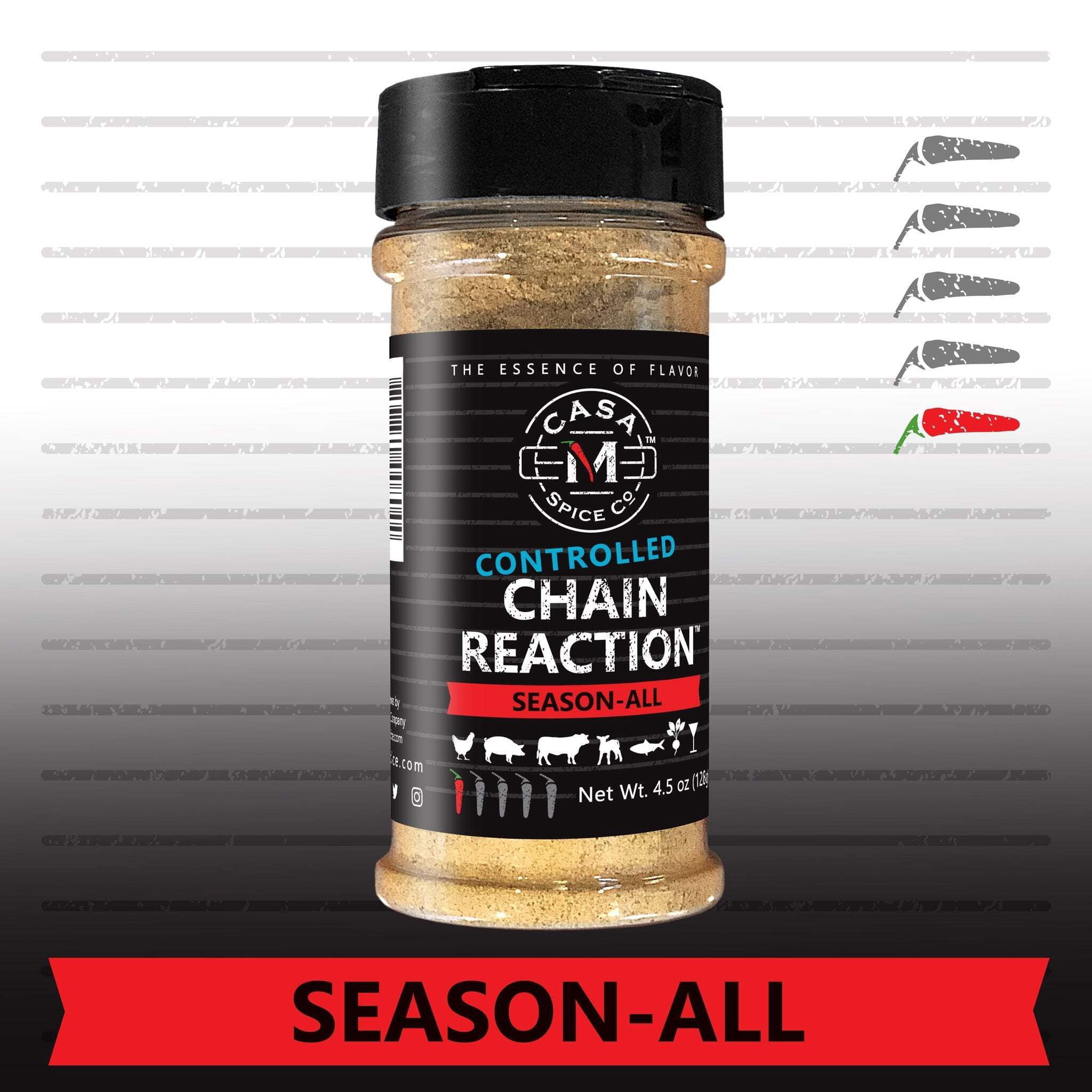 Casa M Spice Co® Controlled Chain Reaction® Season-All — Gourmet All ...